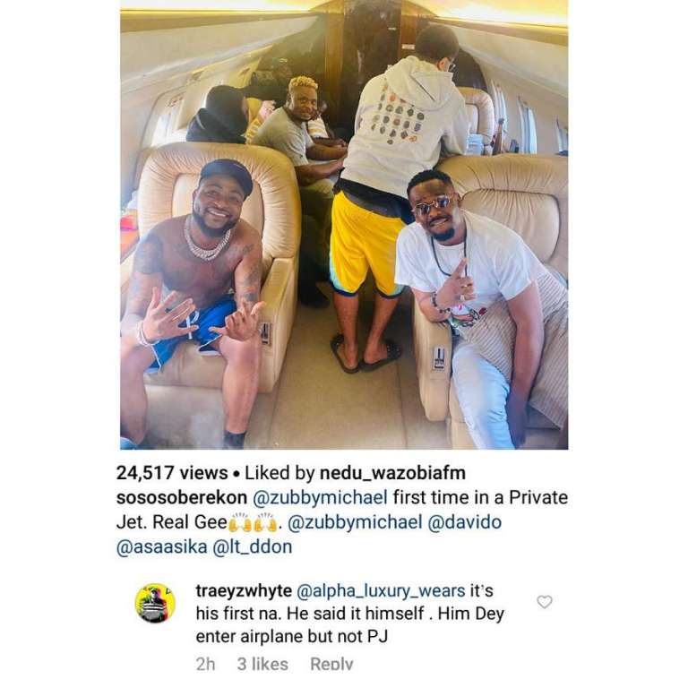 Actor Zubby Michael filled with joy as he flies PJ first time ever with ...