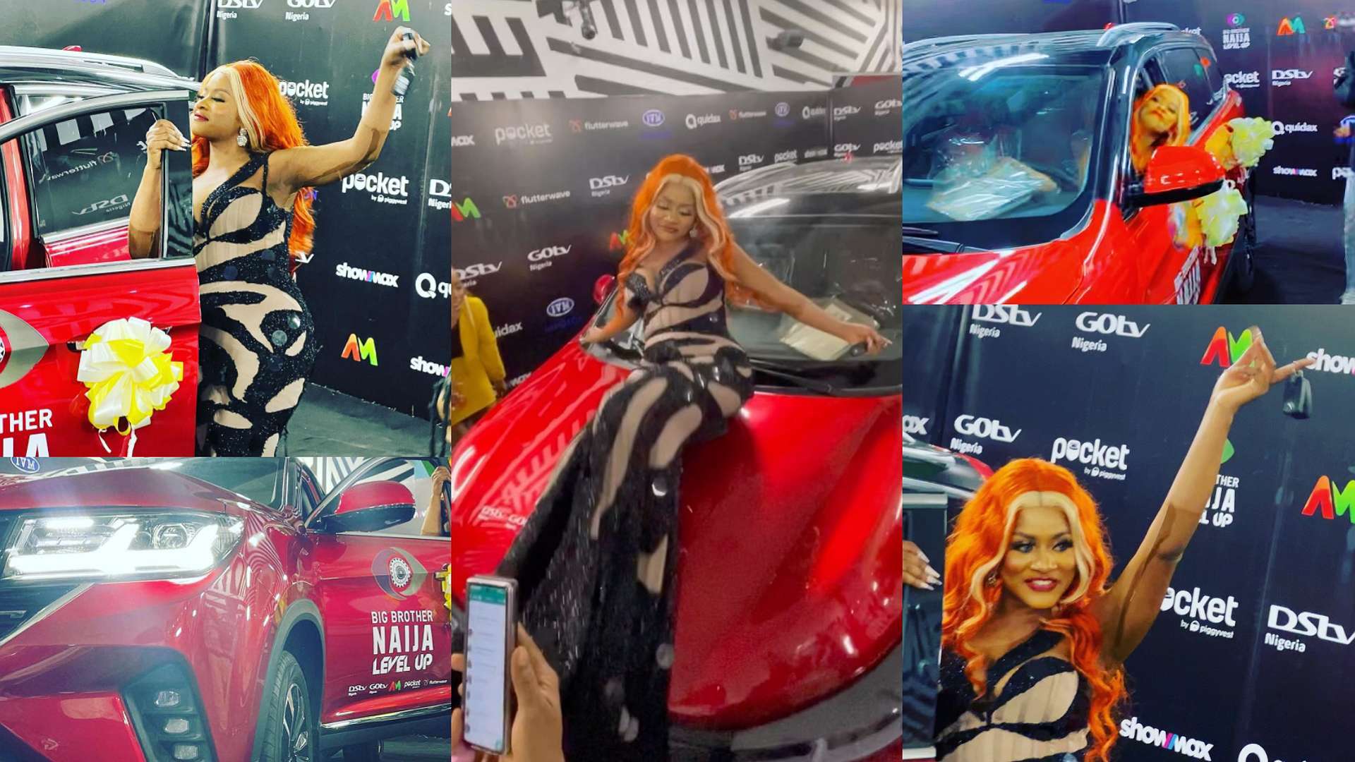 A look at moment Phyna received her brand new IVM G5T car (video ...