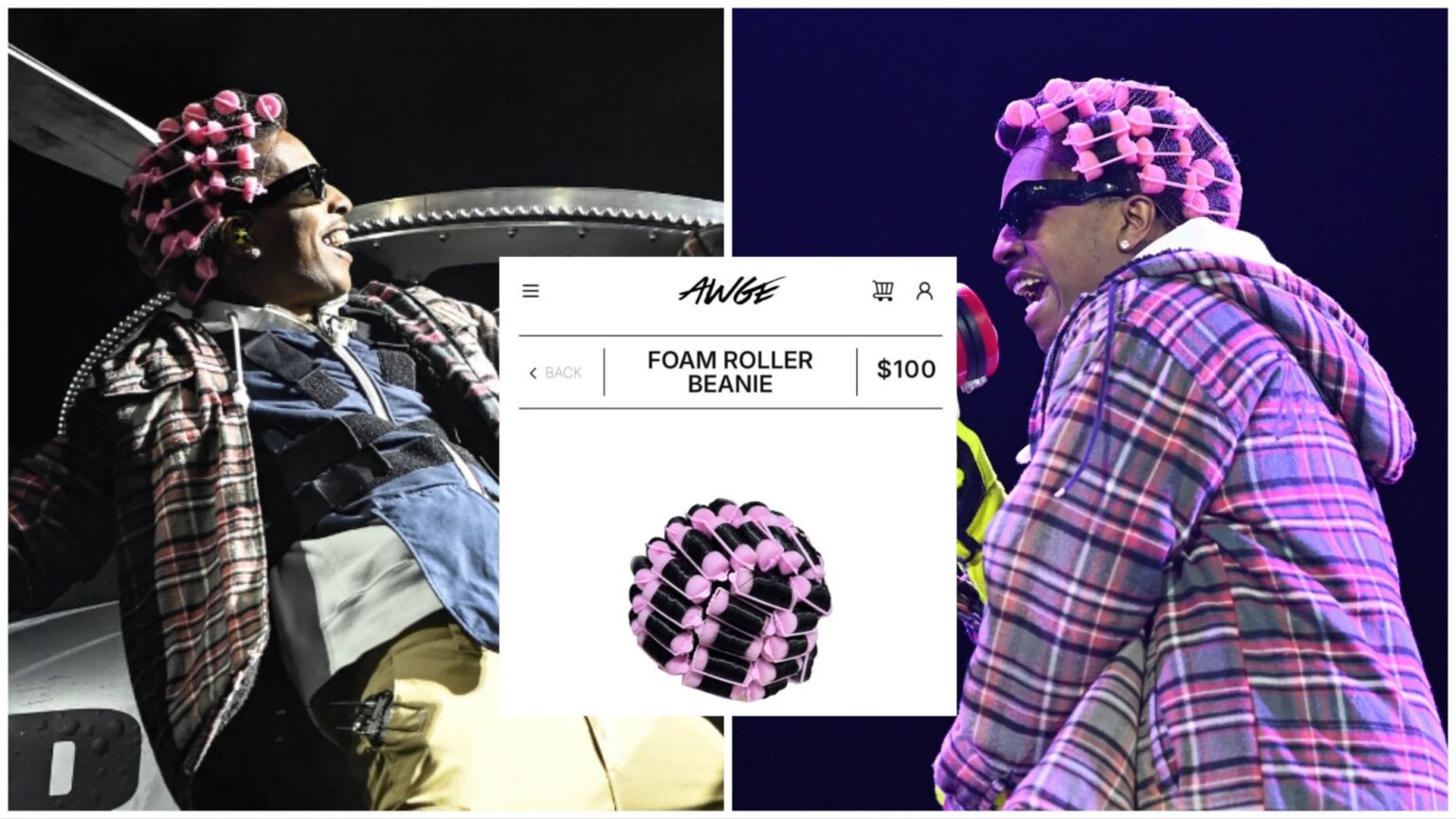 A$AP Rocky sells roller beanie for $100 - ValidUpdates