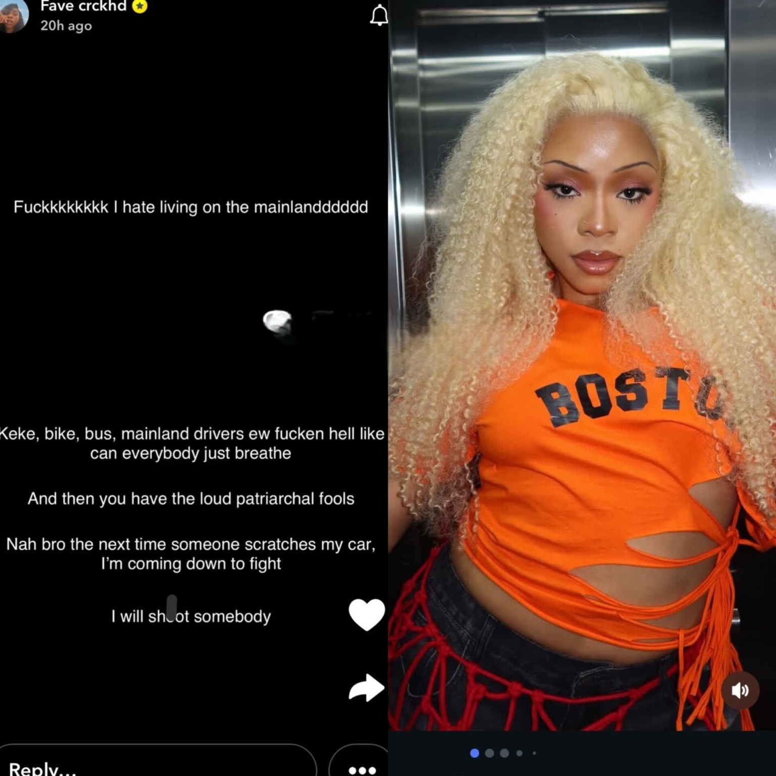 Singer Fave roars at Mainlanders: Why she threatened to shoot a driver ...