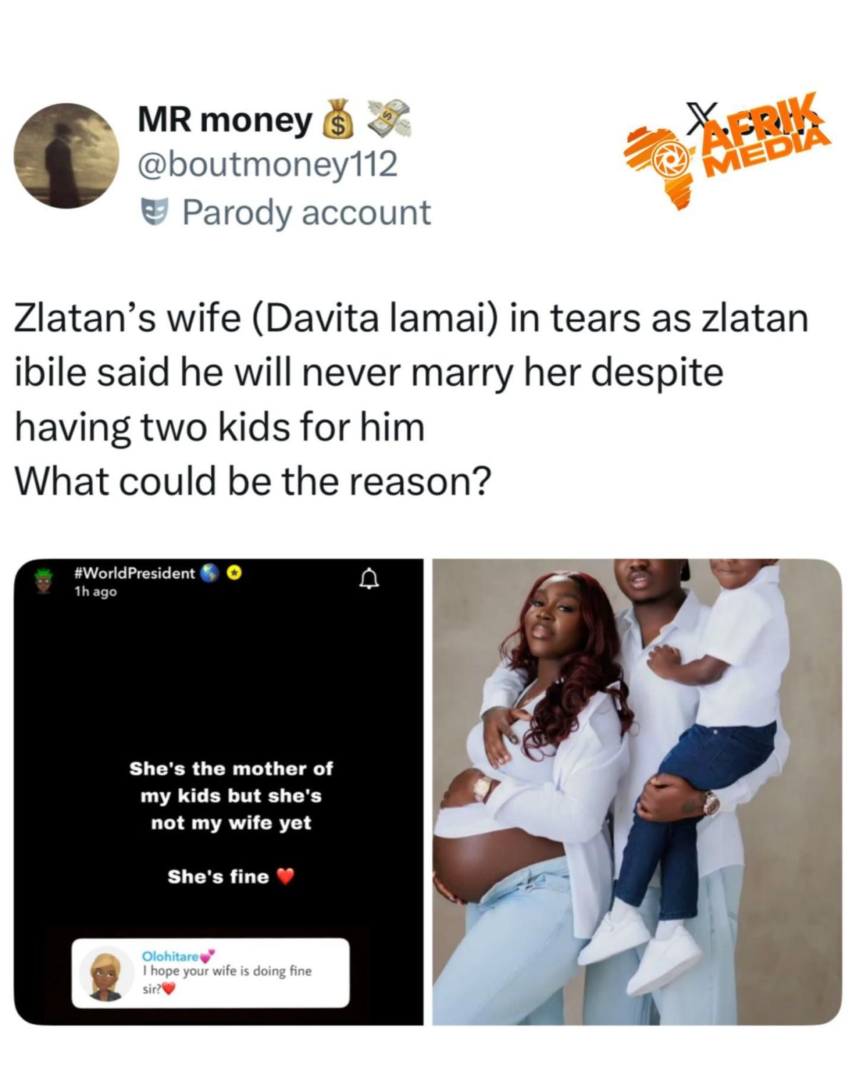 Zlatan Ibile debunks post: Singer lashes out over viral marriage rumour ...