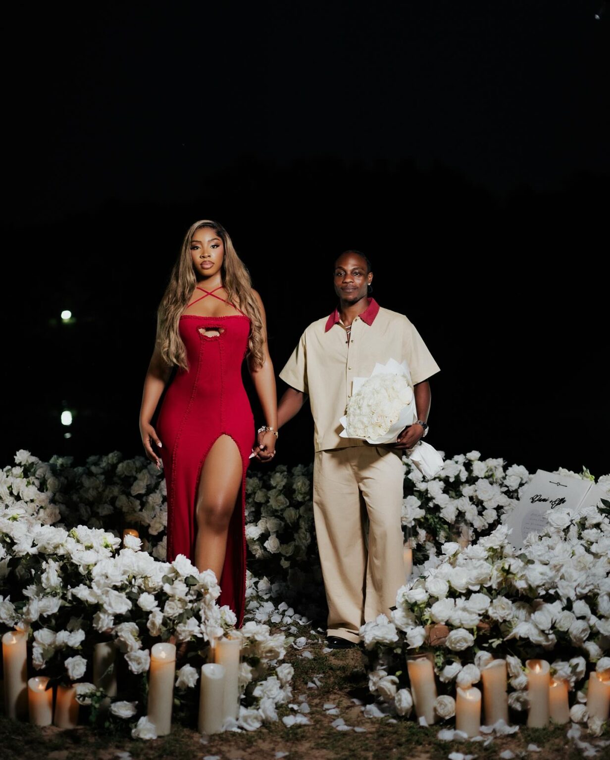 Singer L.A.X confirms engagement to partner Ella after romantic ...